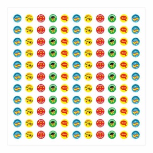 Learn Foreign Language Skills Spanish Mini reward sticker
