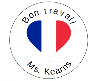 Learn Foreign Language Skills Bon Travail sticker
